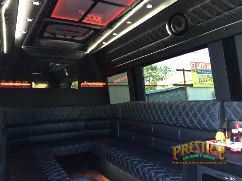 Metairie Client Gets Mercedes Sprinter Van Upgrades